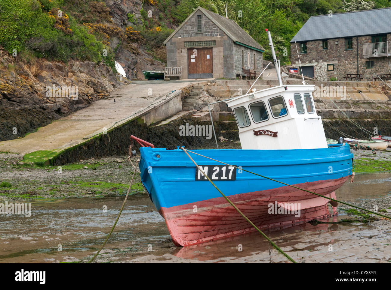 Pembrokeshire solva harbour hi-res stock photography and images - Alamy