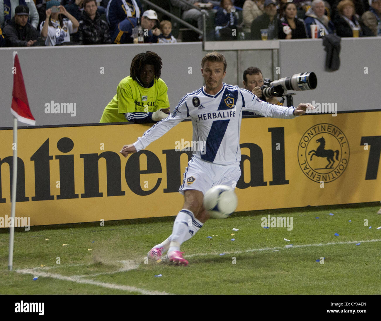 Nov. 11, 2012 - Carson, California, USA - David Beckham of the Los ...