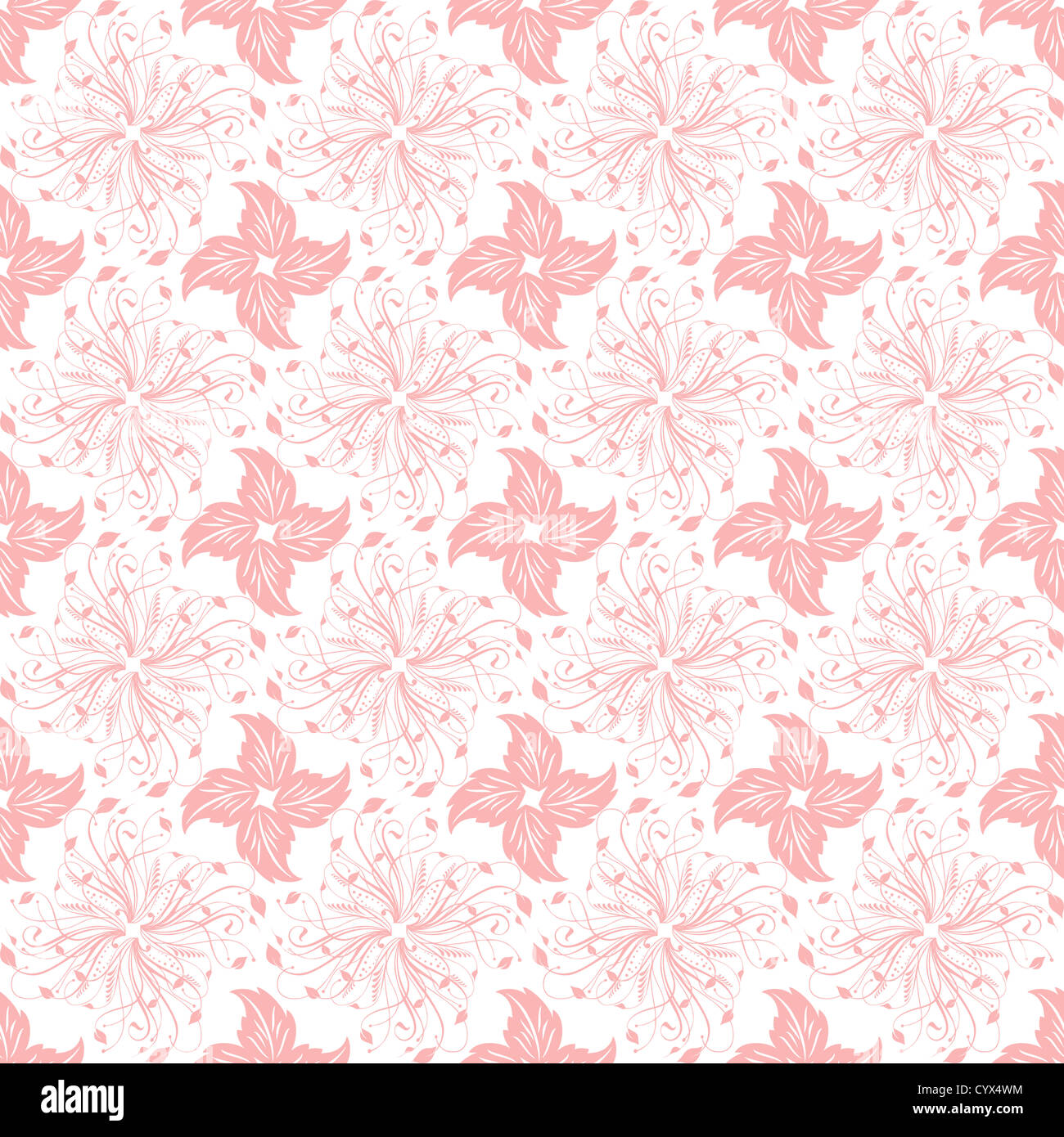 Beautiful background of seamless floral patten Stock Photo - Alamy