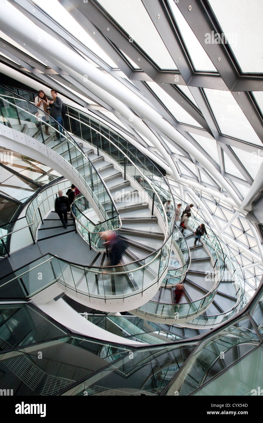 City hall london stairs hi-res stock photography and images - Alamy