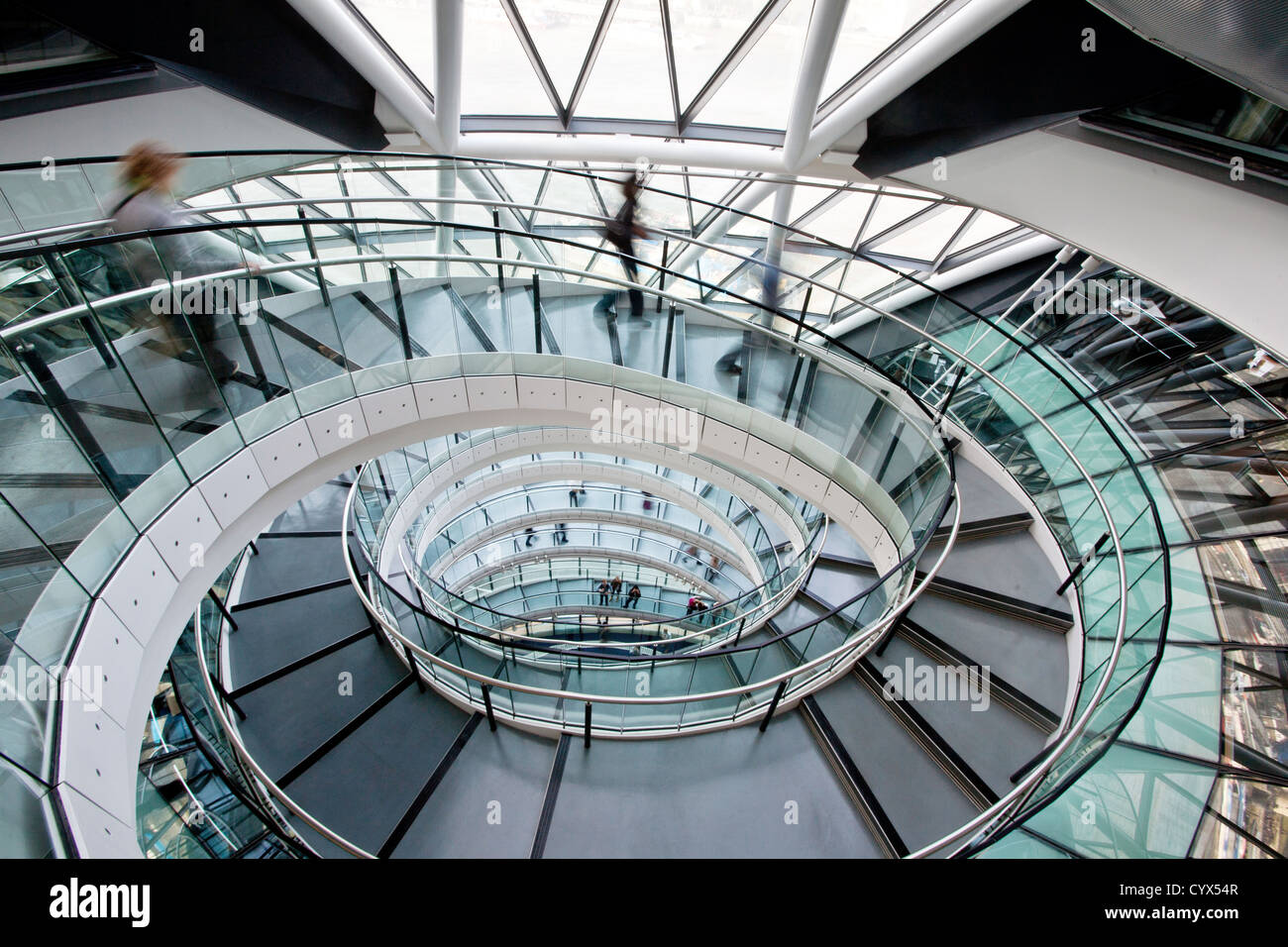 City hall london stairs hi-res stock photography and images - Alamy