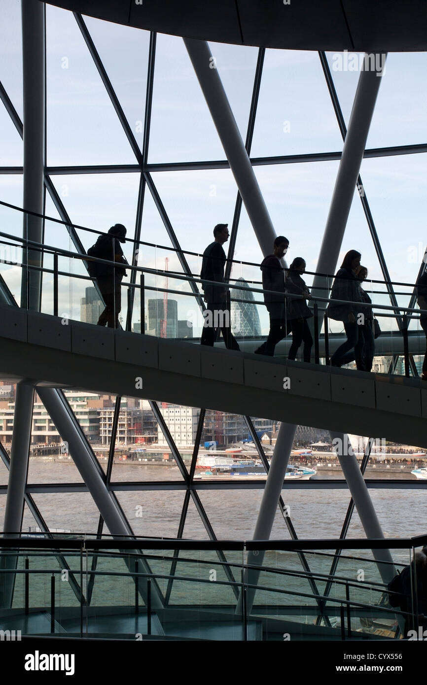 Interior steps, City Hall, London Stock Photo - Alamy