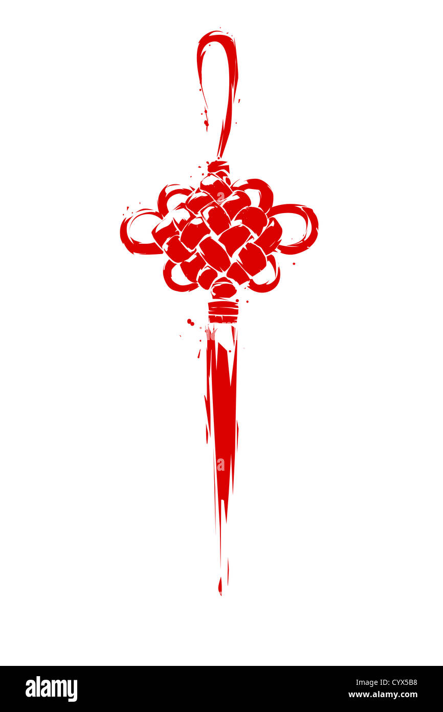 Chinese knot, Chinese traditional decoration Stock Photo - Alamy