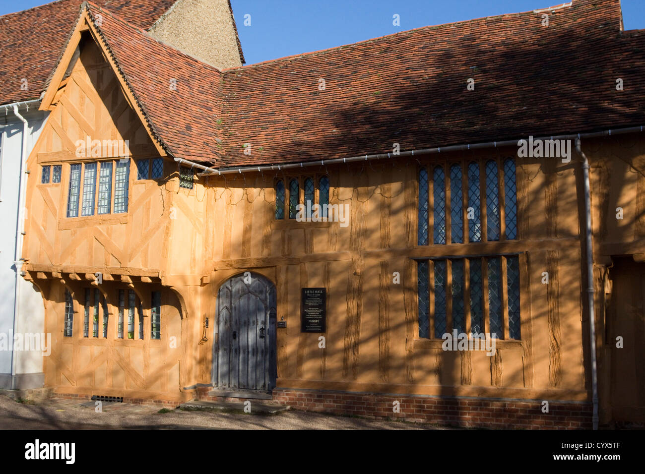 lavenham little hall historic village suffolk england uk Stock Photo ...