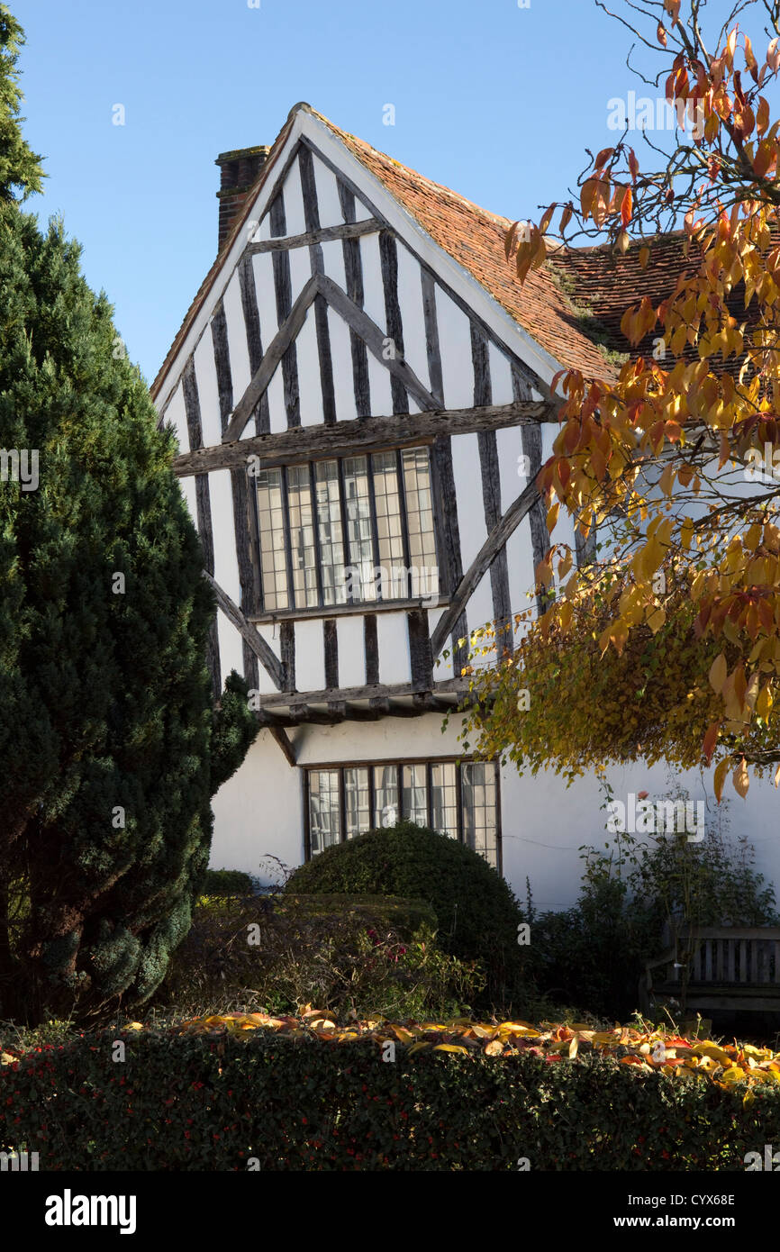 lavenham historic village suffolk england uk Stock Photo - Alamy