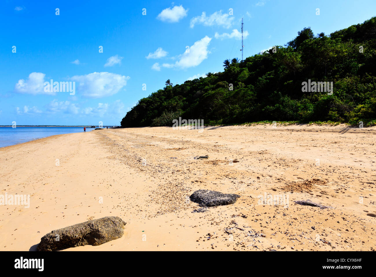 A communication tower on Inhaca Island Mozambique Stock Photo - Alamy
