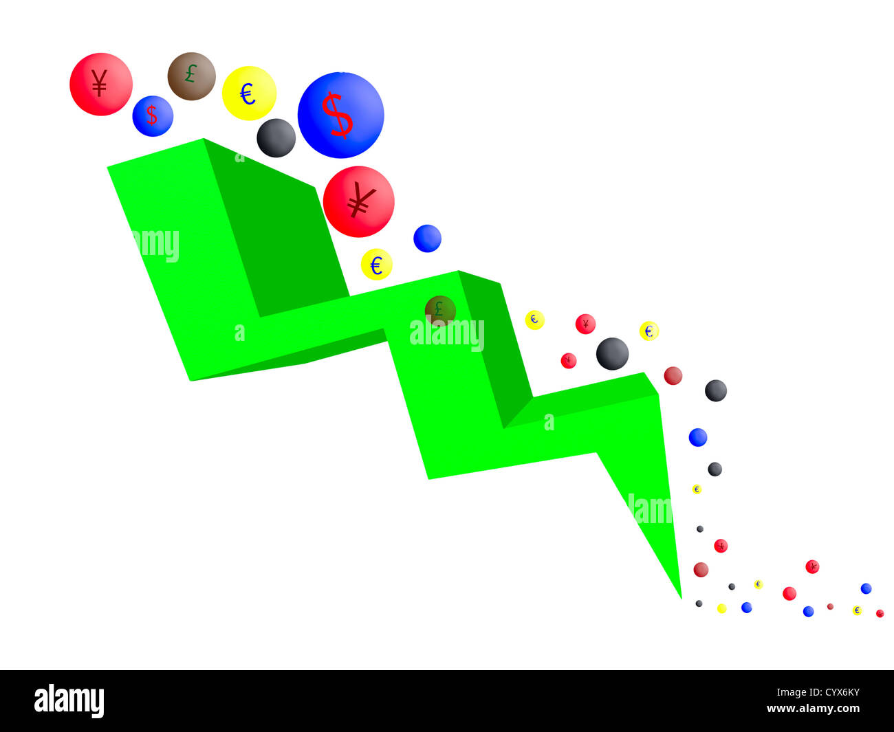 Downward trend hi-res stock photography and images - Alamy