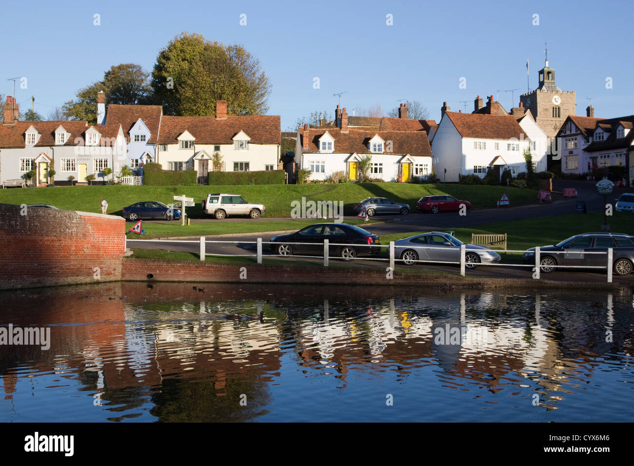 finchingfield essex england Stock Photo - Alamy