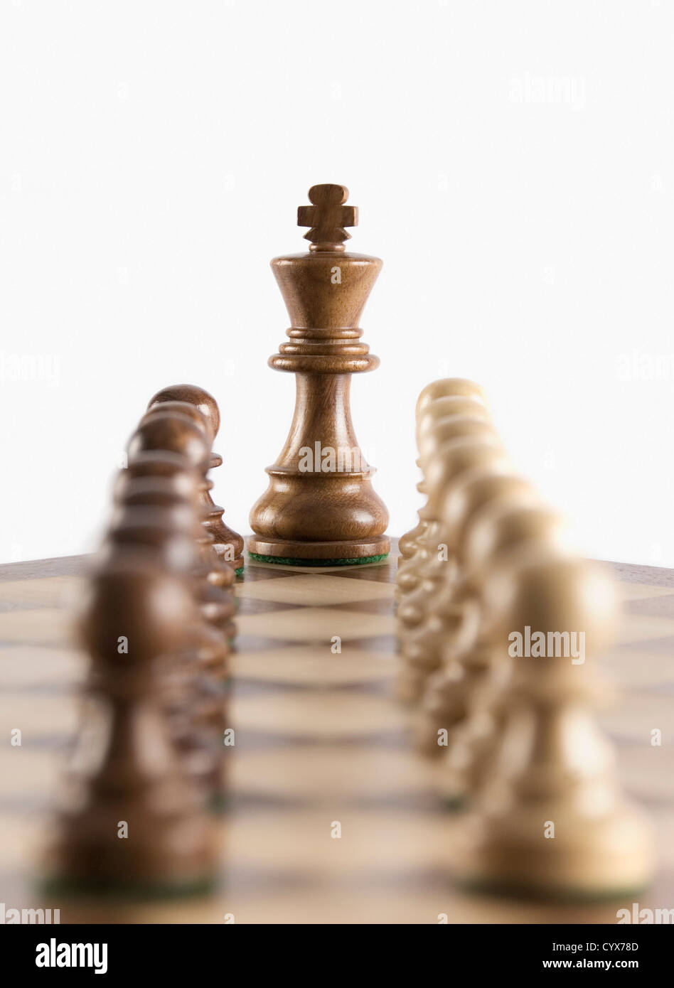 King chess piece cut out hi-res stock photography and images - Alamy