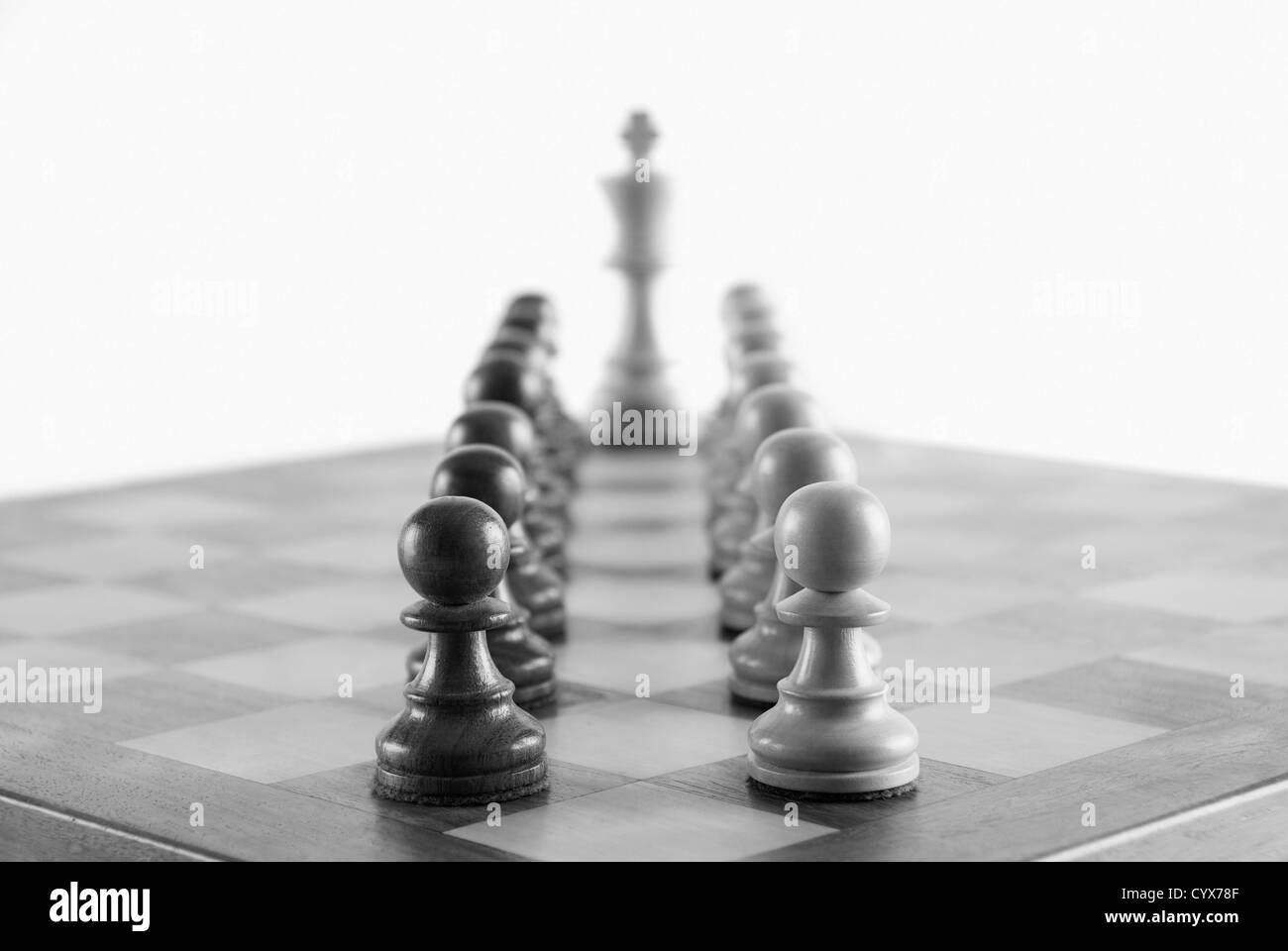 King action Black and White Stock Photos & Images - Alamy