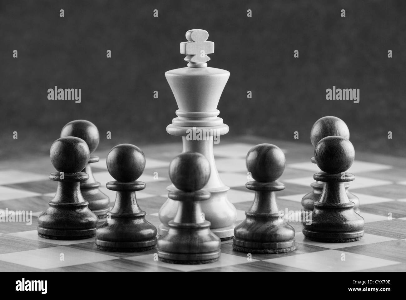 Close-up of chess pieces Stock Photo - Alamy