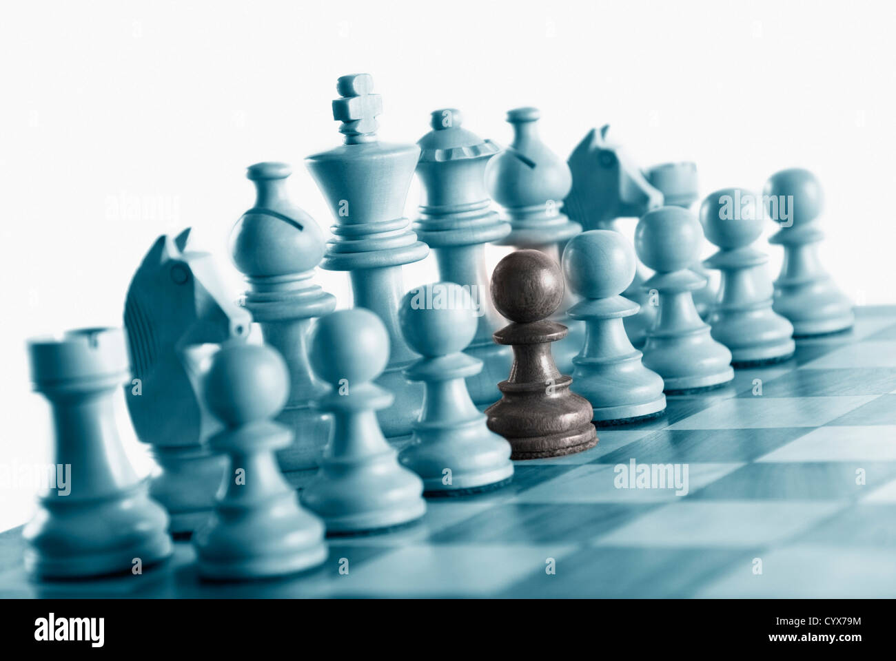 Chess pieces cut out hi-res stock photography and images - Alamy