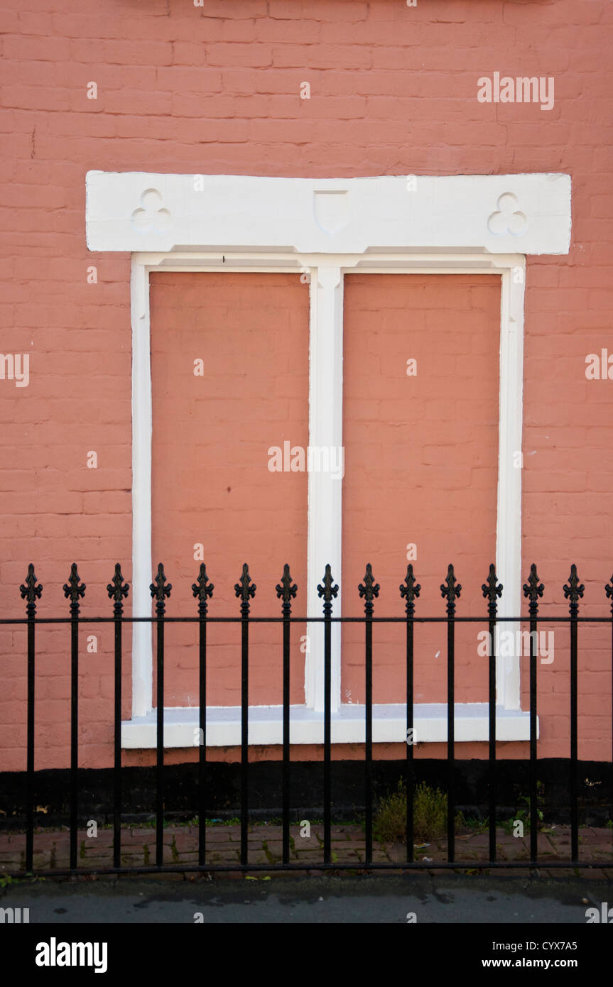 Blocked up window Stock Photo - Alamy