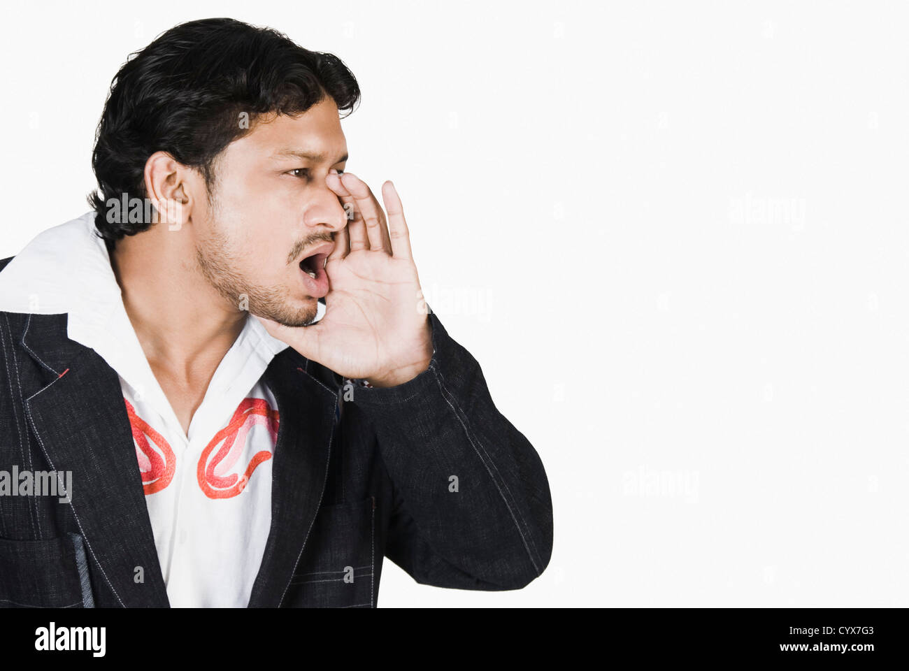 Man cut out stress hi-res stock photography and images - Alamy