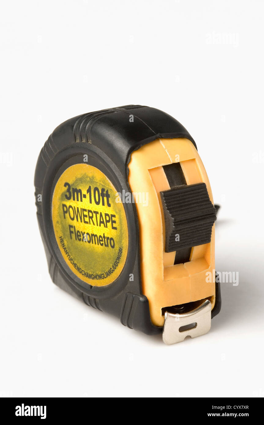 Close-up of a tape measure Stock Photo - Alamy