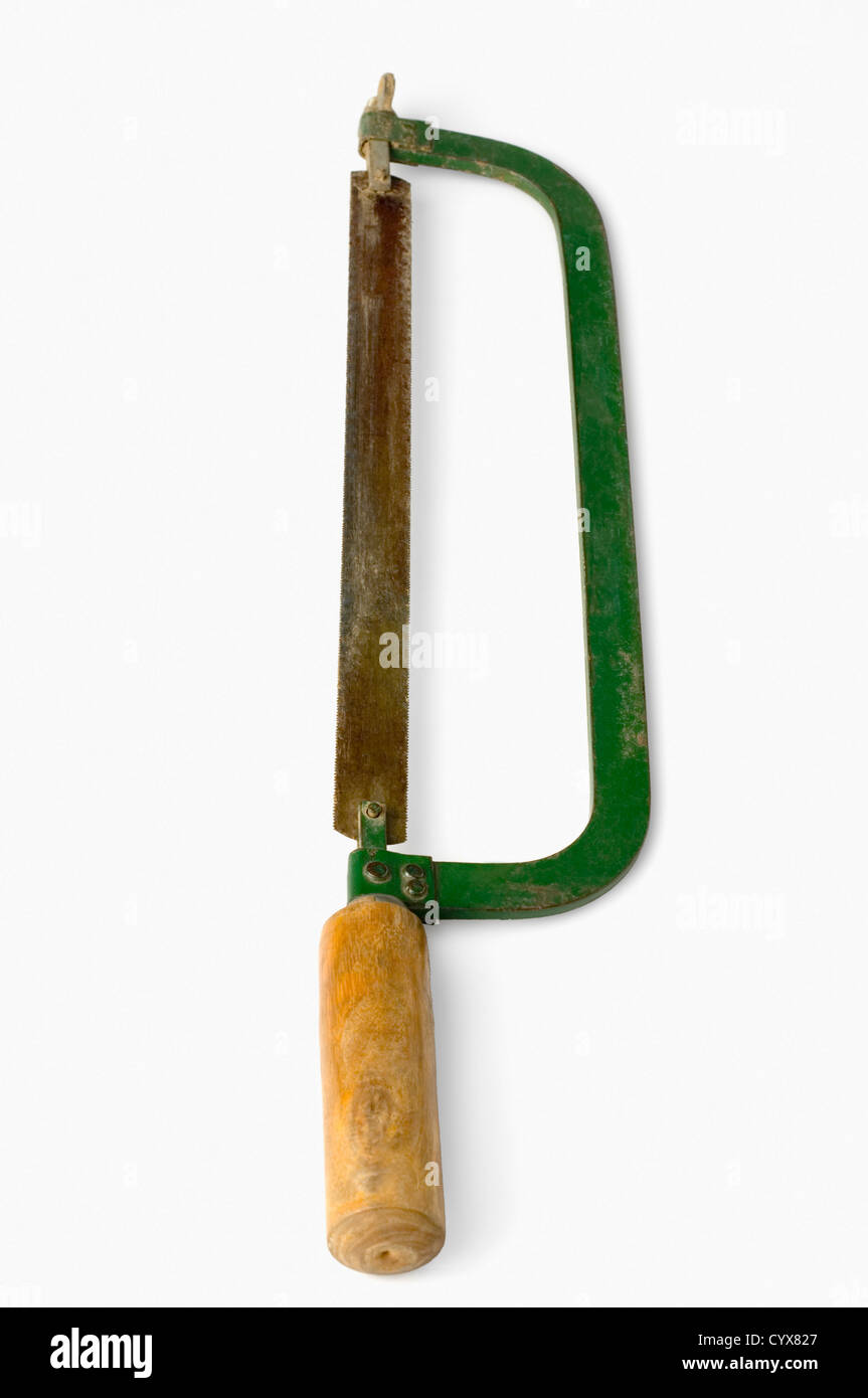 Close-up of a hacksaw Stock Photo - Alamy