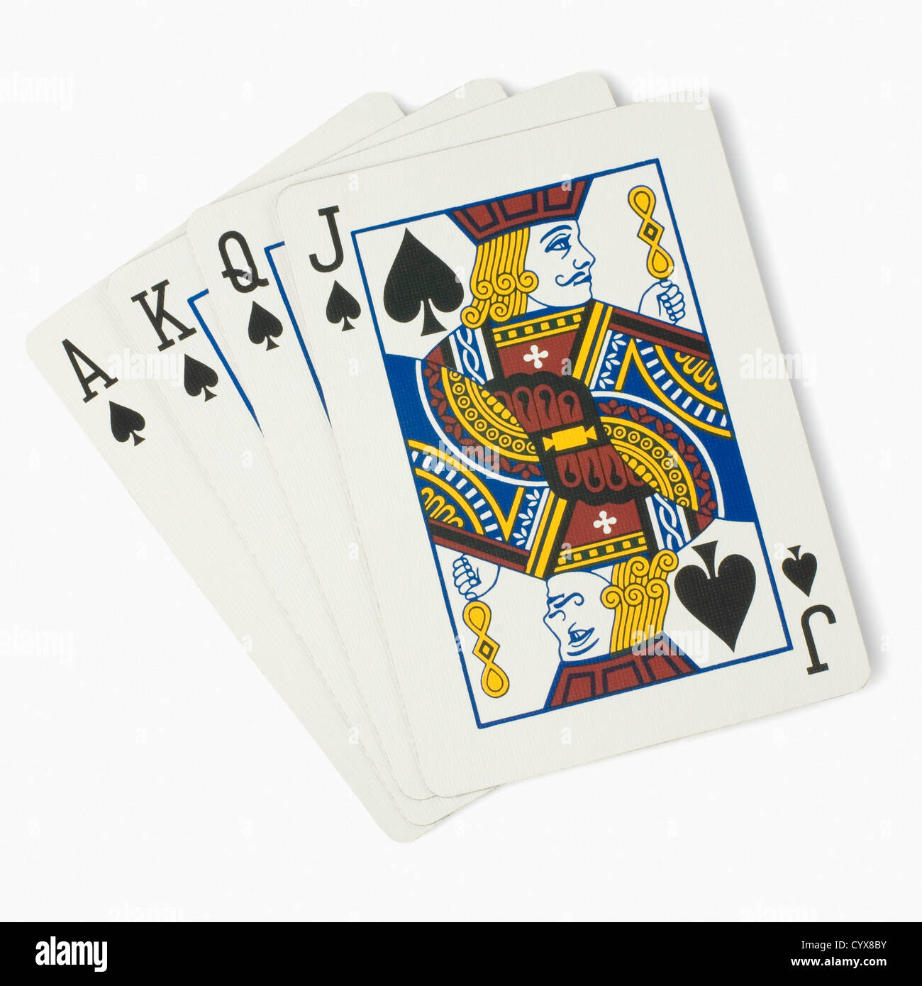 Playing cards order hi-res stock photography and images - Alamy