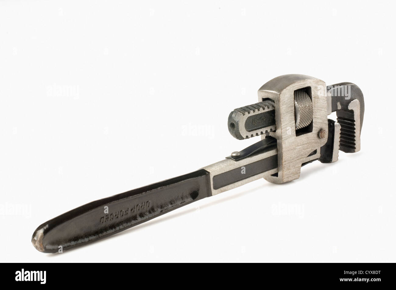 Close-up of an adjustable wrench Stock Photo - Alamy
