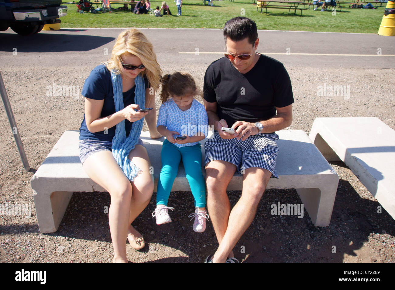 Blonde Child Crowd High Resolution Stock Photography and Images - Alamy