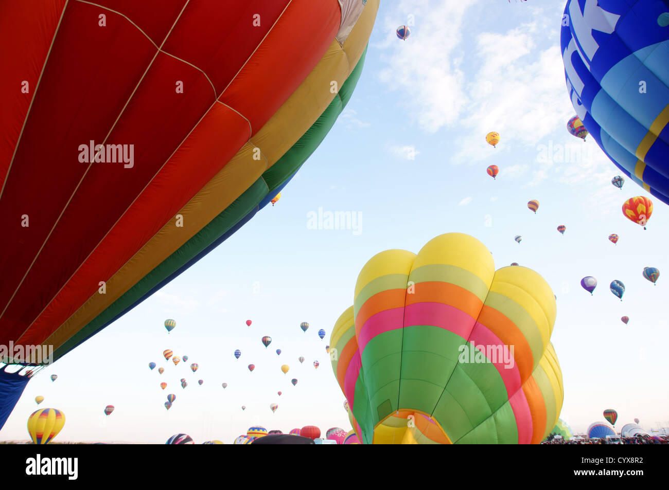 Launching balloons hi-res stock photography and images - Alamy