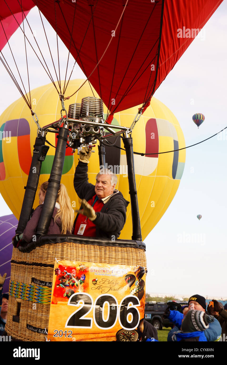 Amusement park air hot balloons hi-res stock photography and images - Alamy