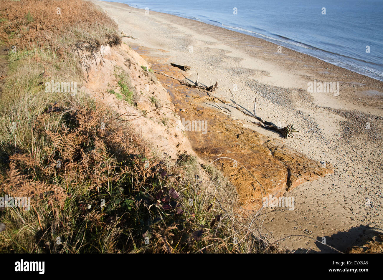 Soft clay cliffs hi-res stock photography and images - Alamy