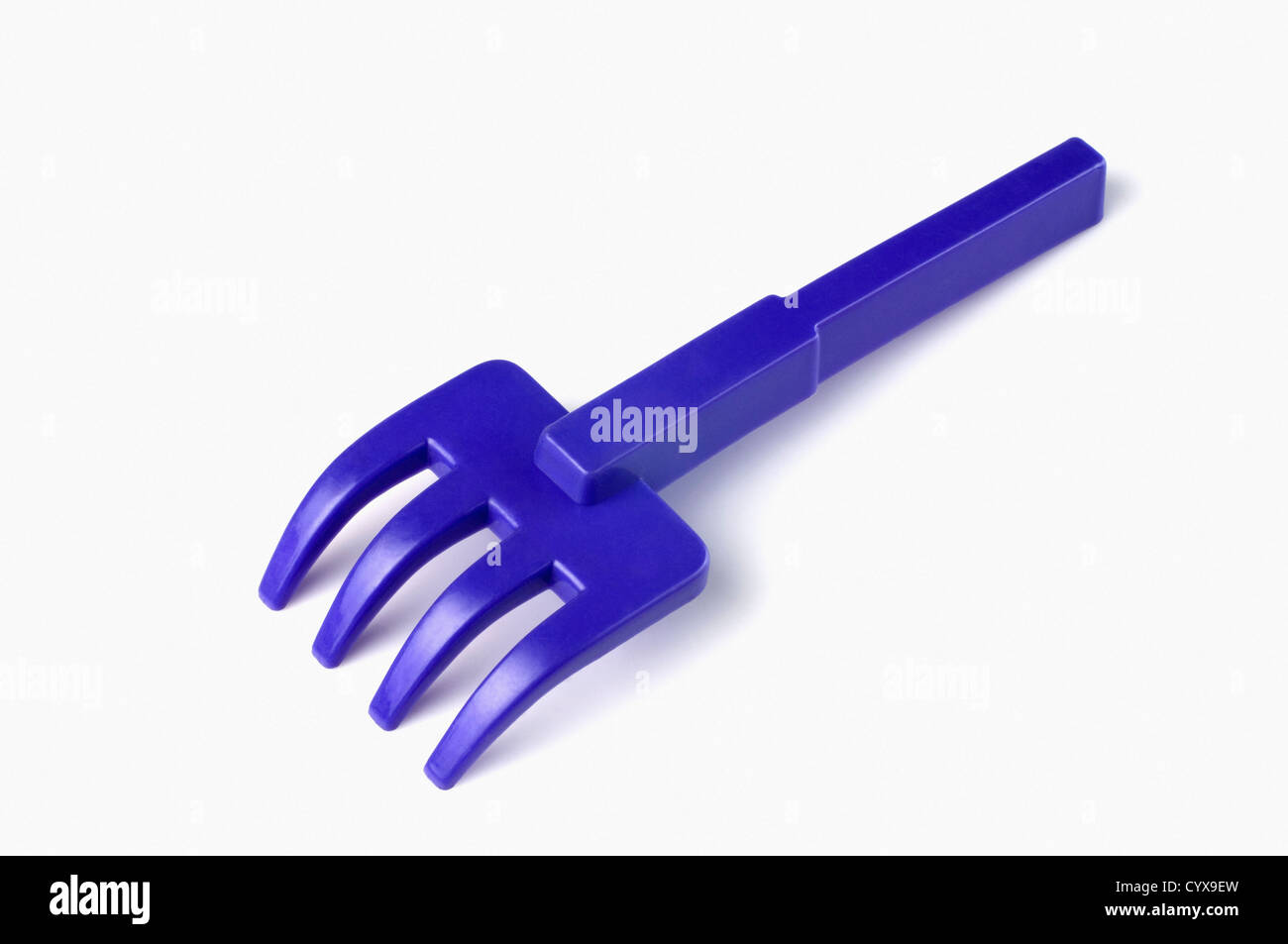 Blue garden rake cut out hi-res stock photography and images - Alamy
