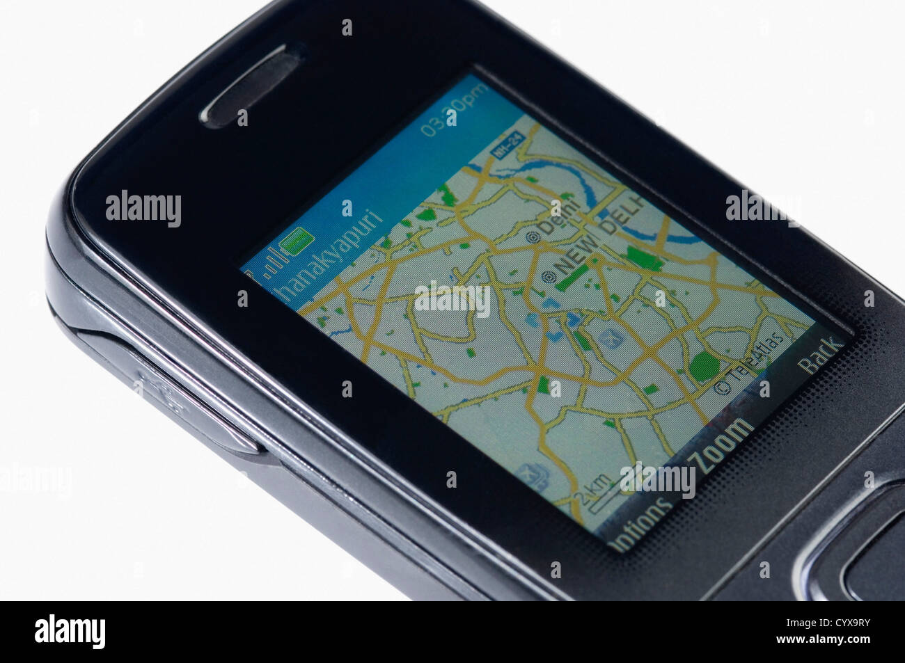 Cellphone guidance system hi-res stock photography and images - Alamy