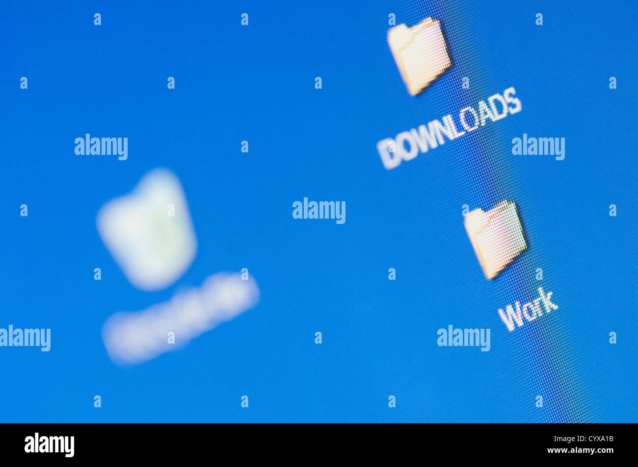 Desktop computer icons hi-res stock photography and images - Alamy