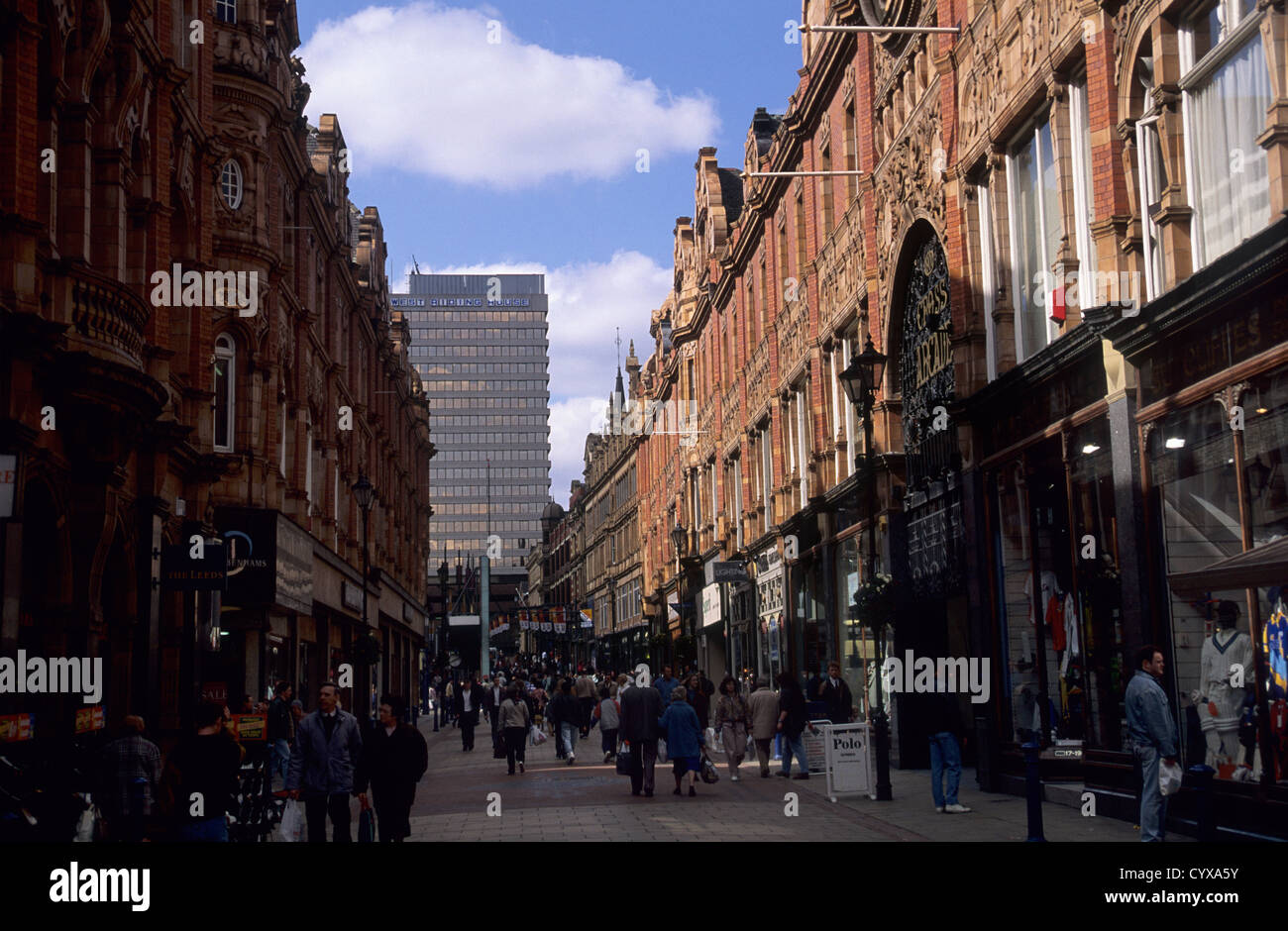 Cross Arcade, Victoria Quarter, Leeds, West Yorkshire, UK Stock Photo ...
