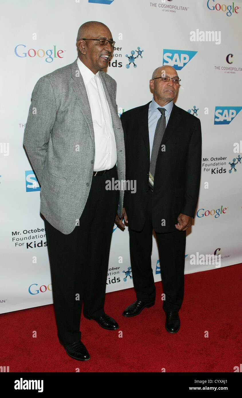 George Gervin, Reggie Jackson at arrivals for 8th All Star Celebrity ...