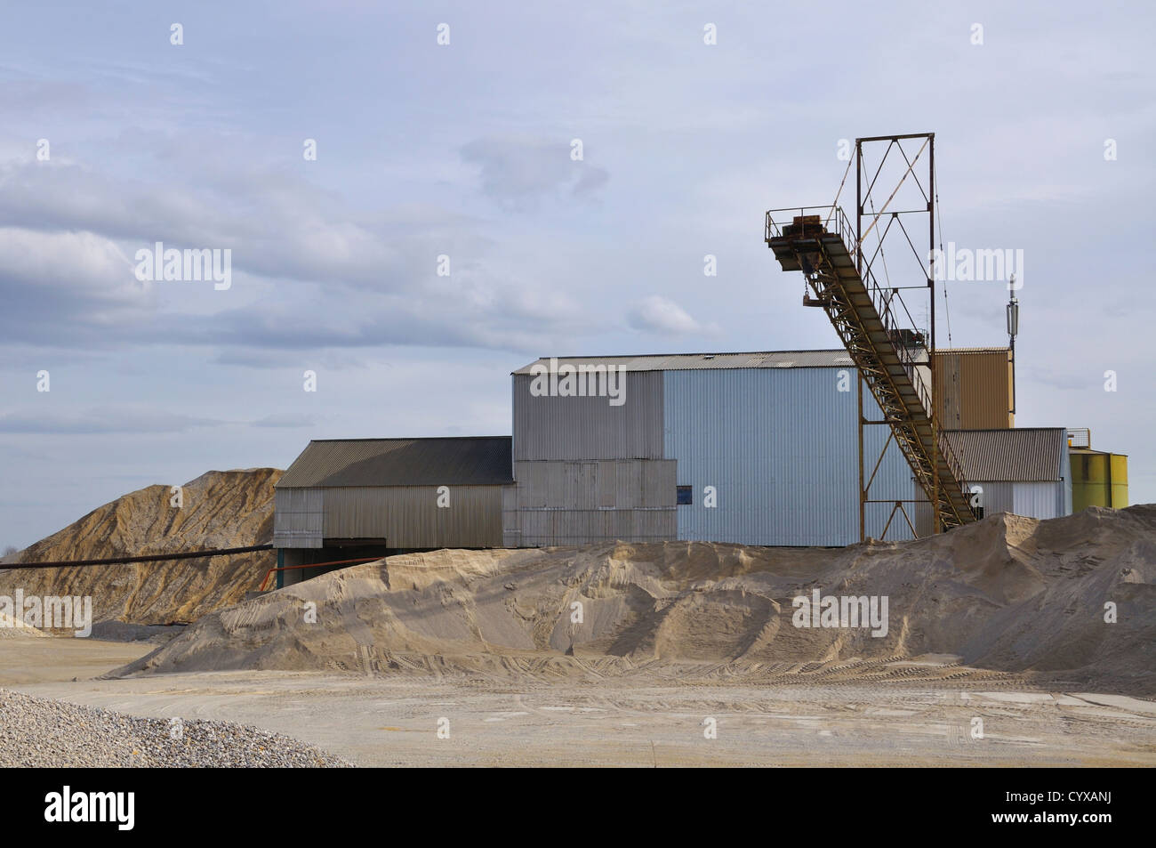 Germany, Bavaria, View of gravel quarry Stock Photo - Alamy
