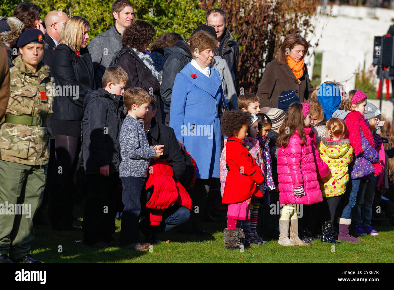 Uk military school children hi-res stock photography and images - Alamy