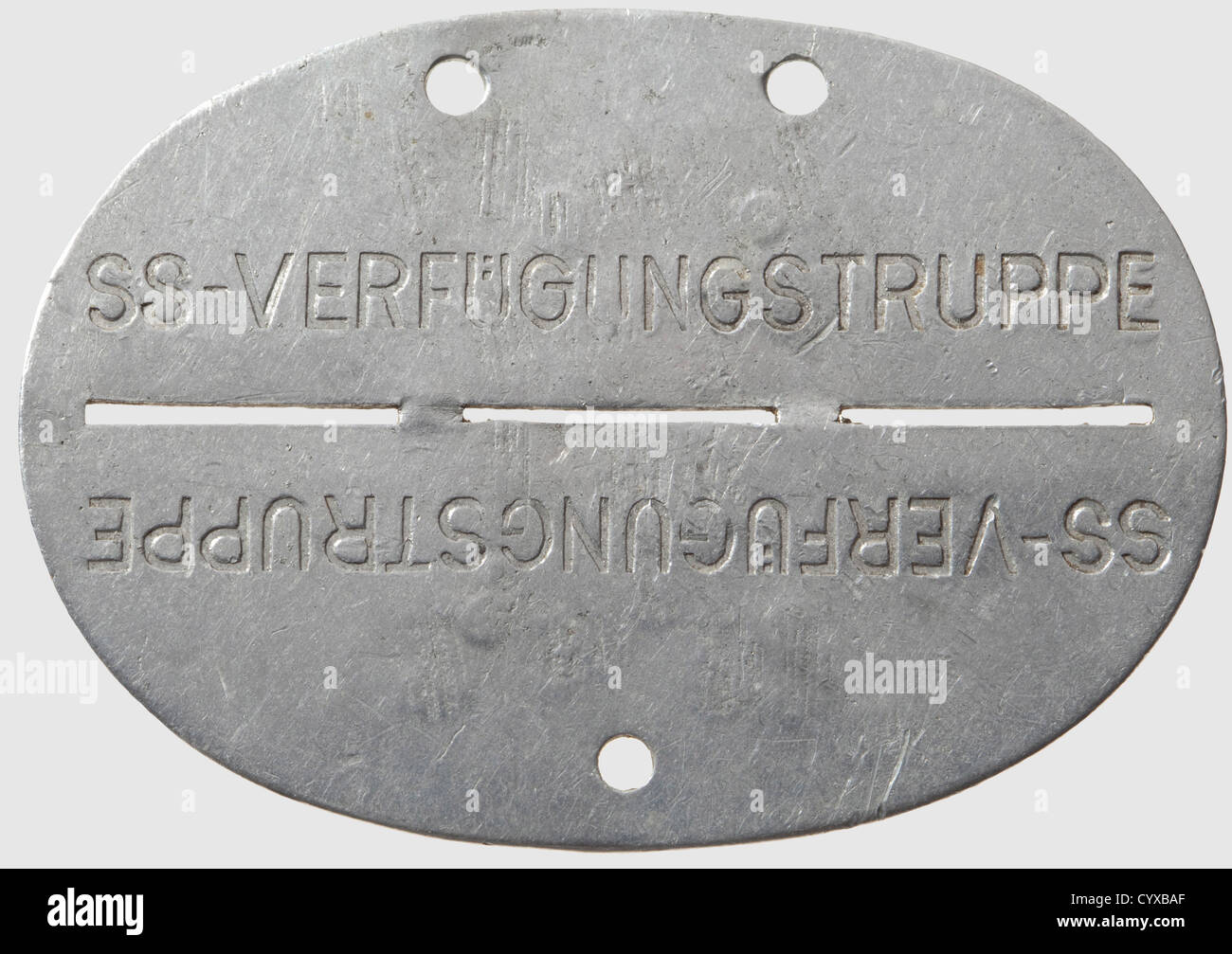 Identification disc "SS-Verfügungstruppe", regiment "Der Führer ...