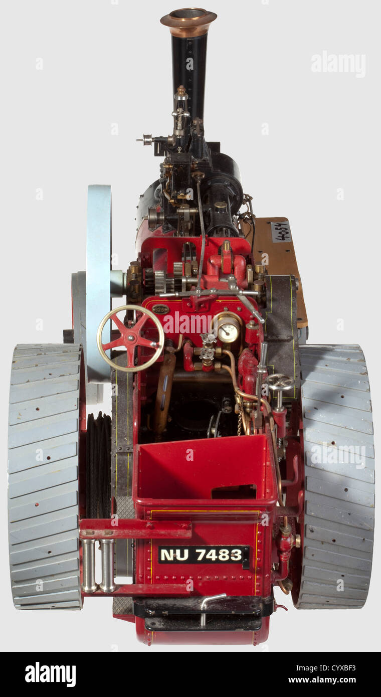 A well engineered 1.5in scale model of the Allchin single cylinder two ...