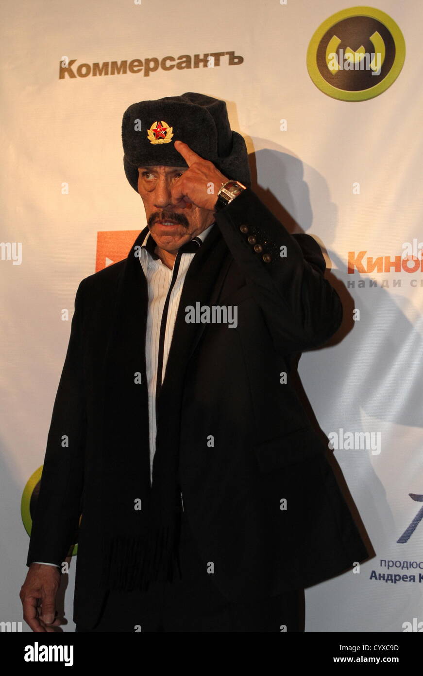 08.11.2012. Russia, Moscow. "Runaway Train" movie presentation ...