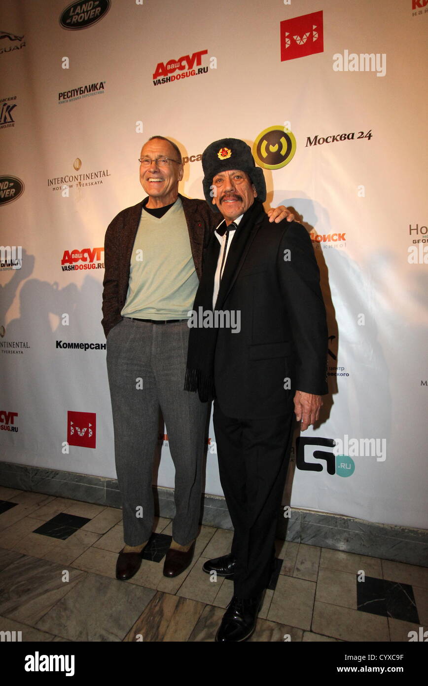 08.11.2012. Russia, Moscow. "Runaway Train" movie presentation ...