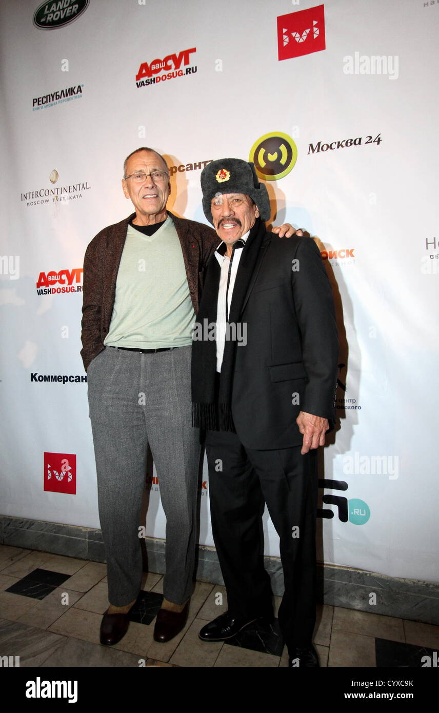 08.11.2012. Russia, Moscow. "Runaway Train" movie presentation ...