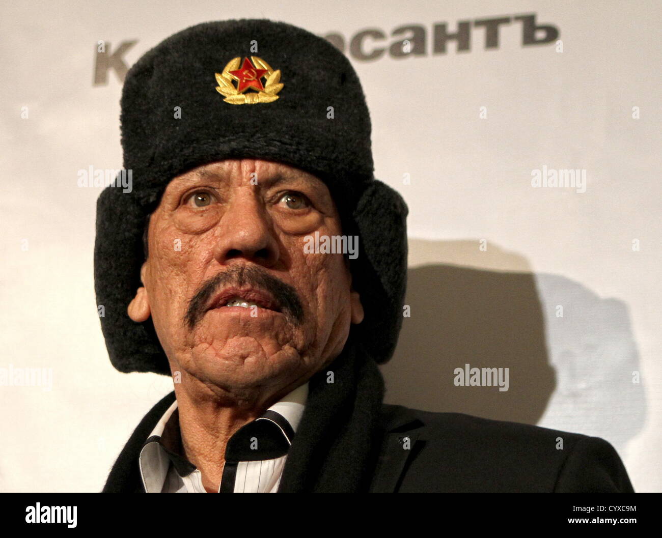 08.11.2012. Russia, Moscow. "Runaway Train" movie presentation ...