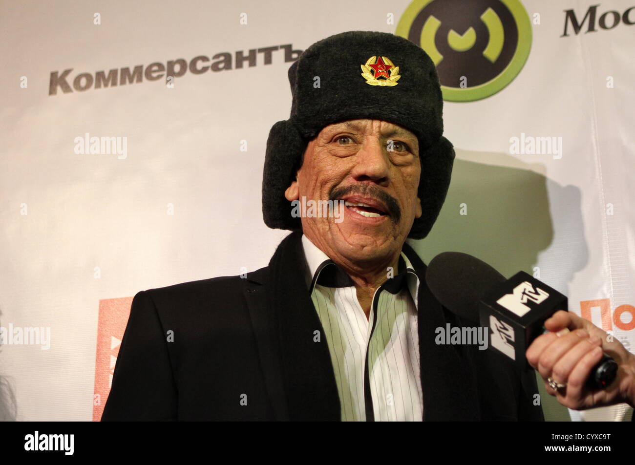 08.11.2012. Russia, Moscow. "Runaway Train" movie presentation ...