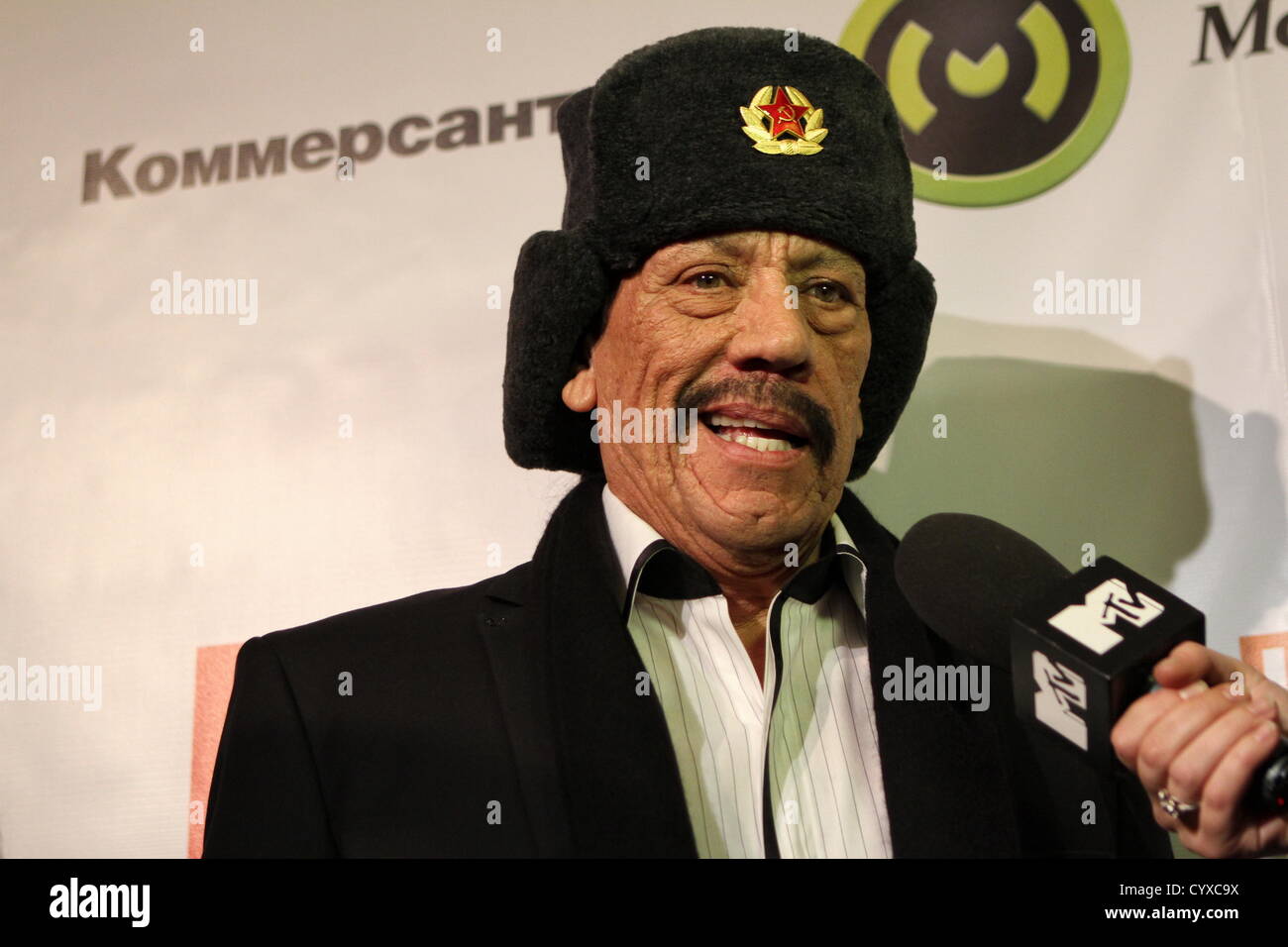 08.11.2012. Russia, Moscow. "Runaway Train" movie presentation ...