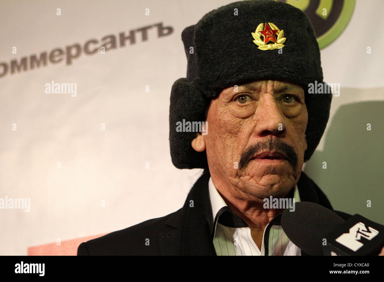 08.11.2012. Russia, Moscow. "Runaway Train" movie presentation ...