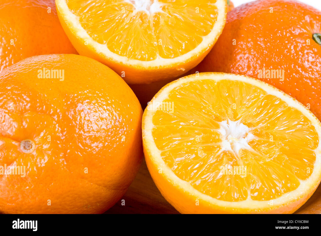 Two halves of an orange hi-res stock photography and images - Alamy