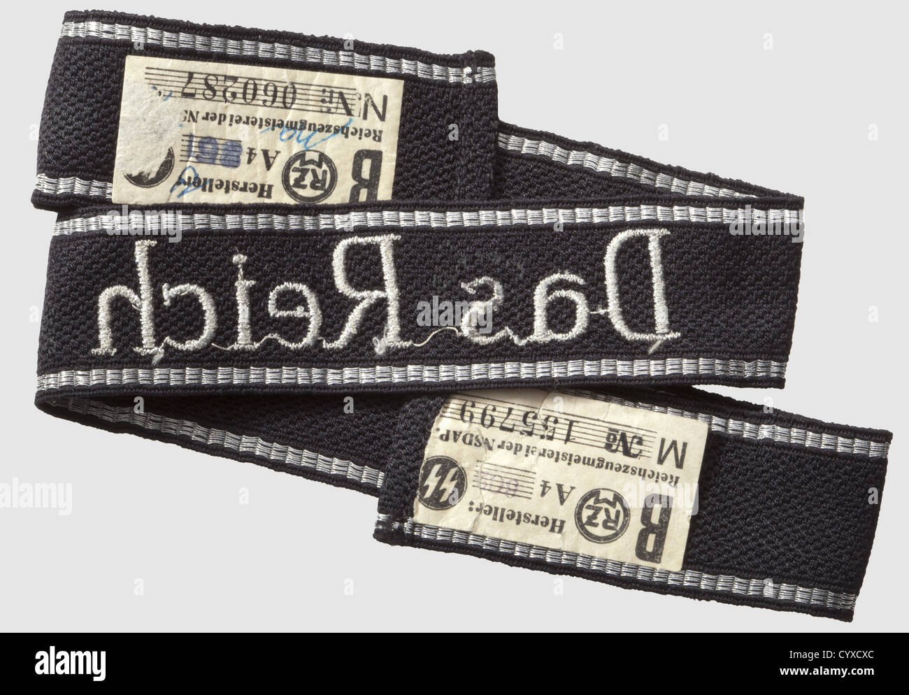 Sleeveband of the 2nd SS-Panzerdivision "Das Reich",for enlisted men ...