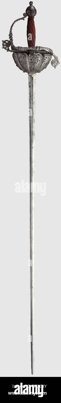 A chiselled italian cup hilt rapier hi-res stock photography and images ...