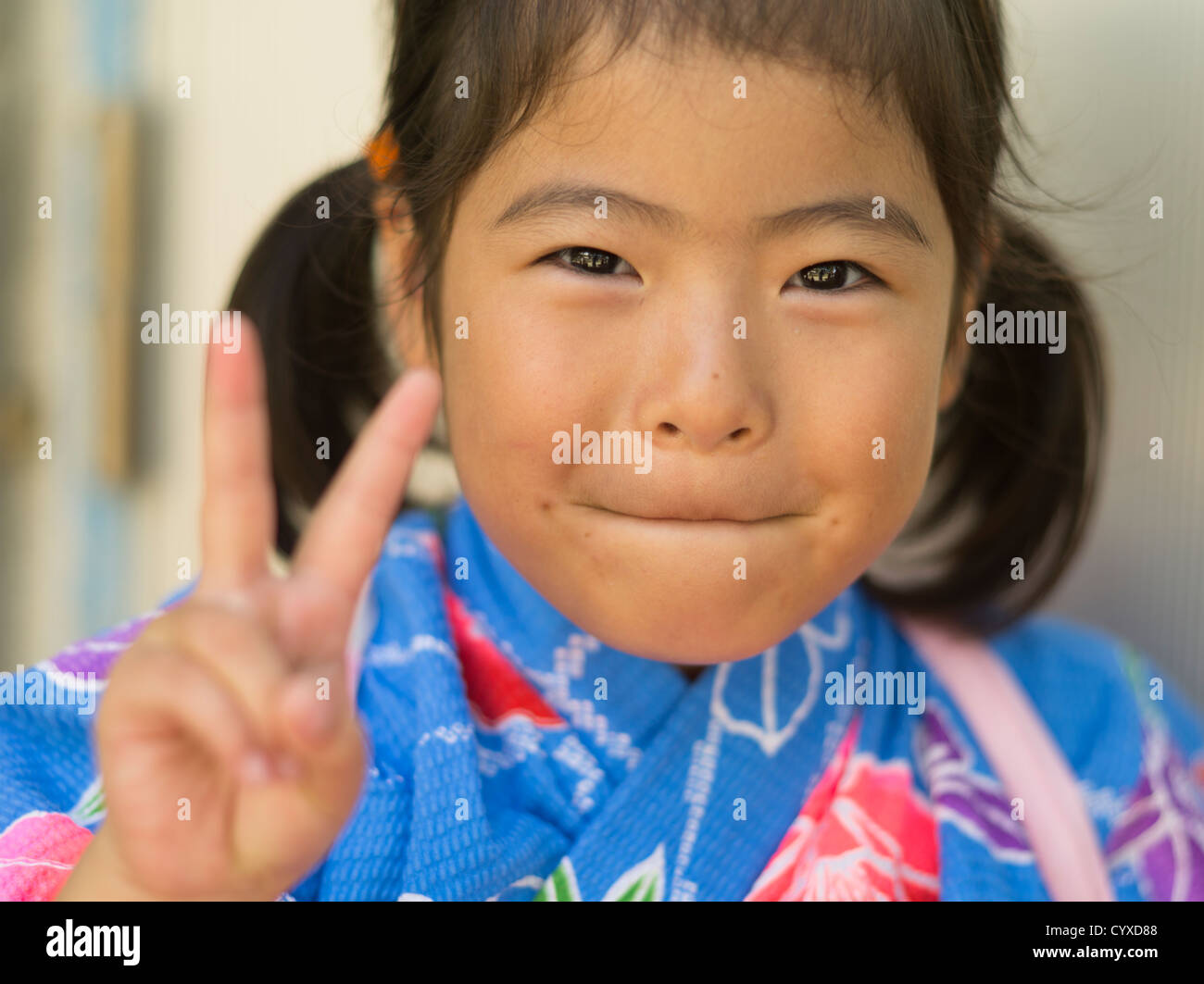 Young Okinawan girl in Yukata at Mushaama Harvest Festival Hateruma ...