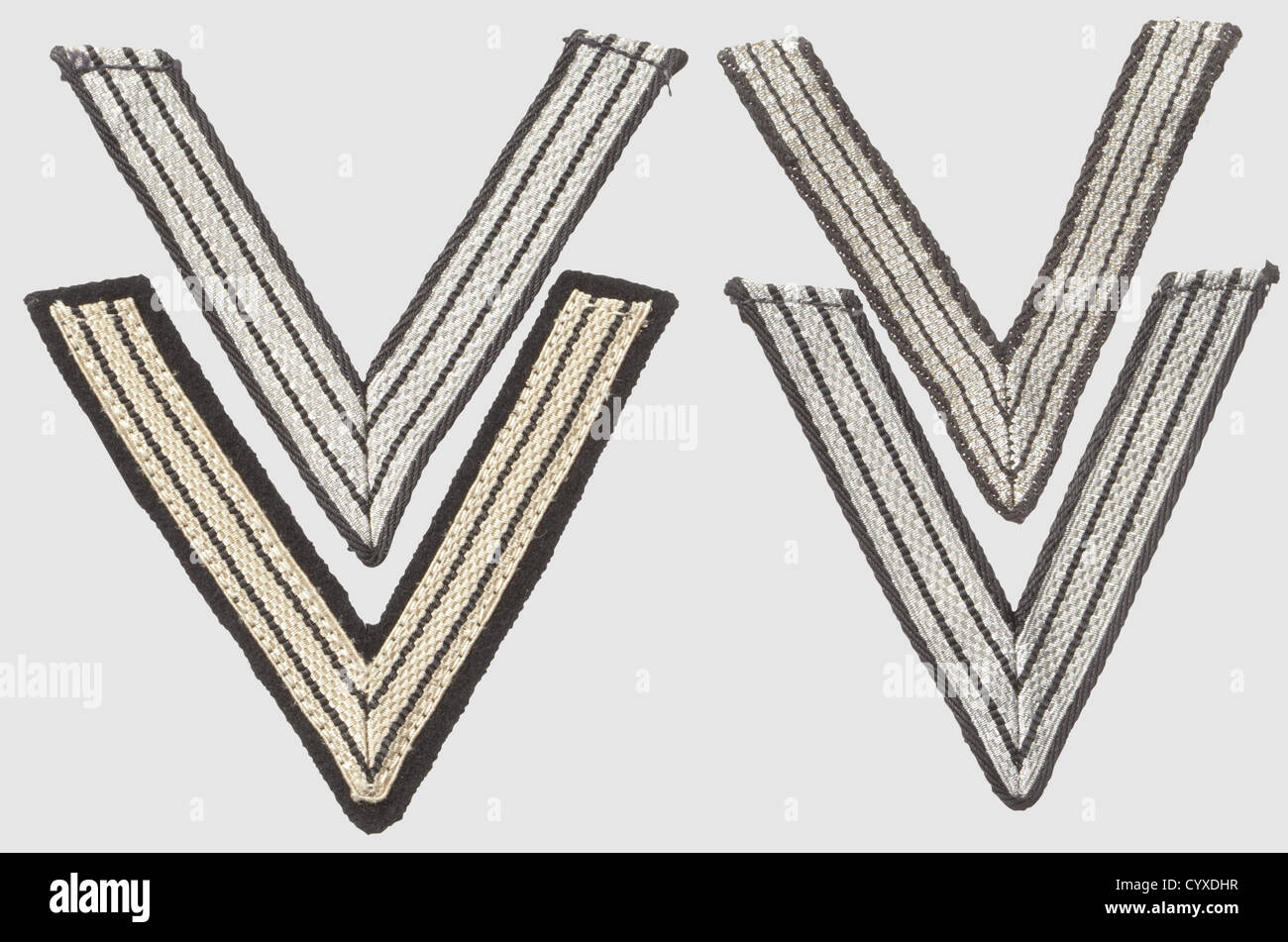 Four chevrons old campaigners different hi-res stock photography and ...