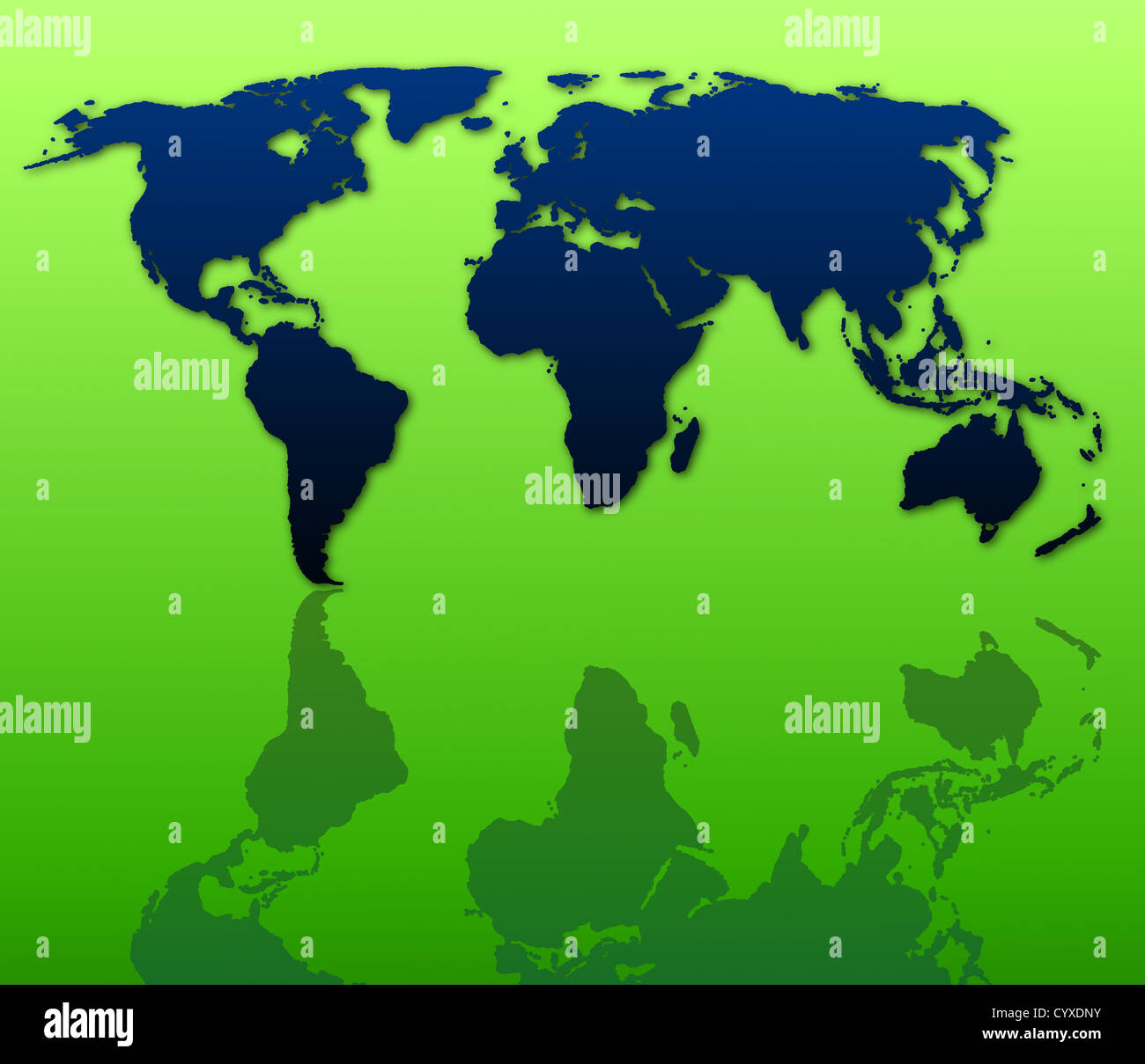 World Map Vector Continents