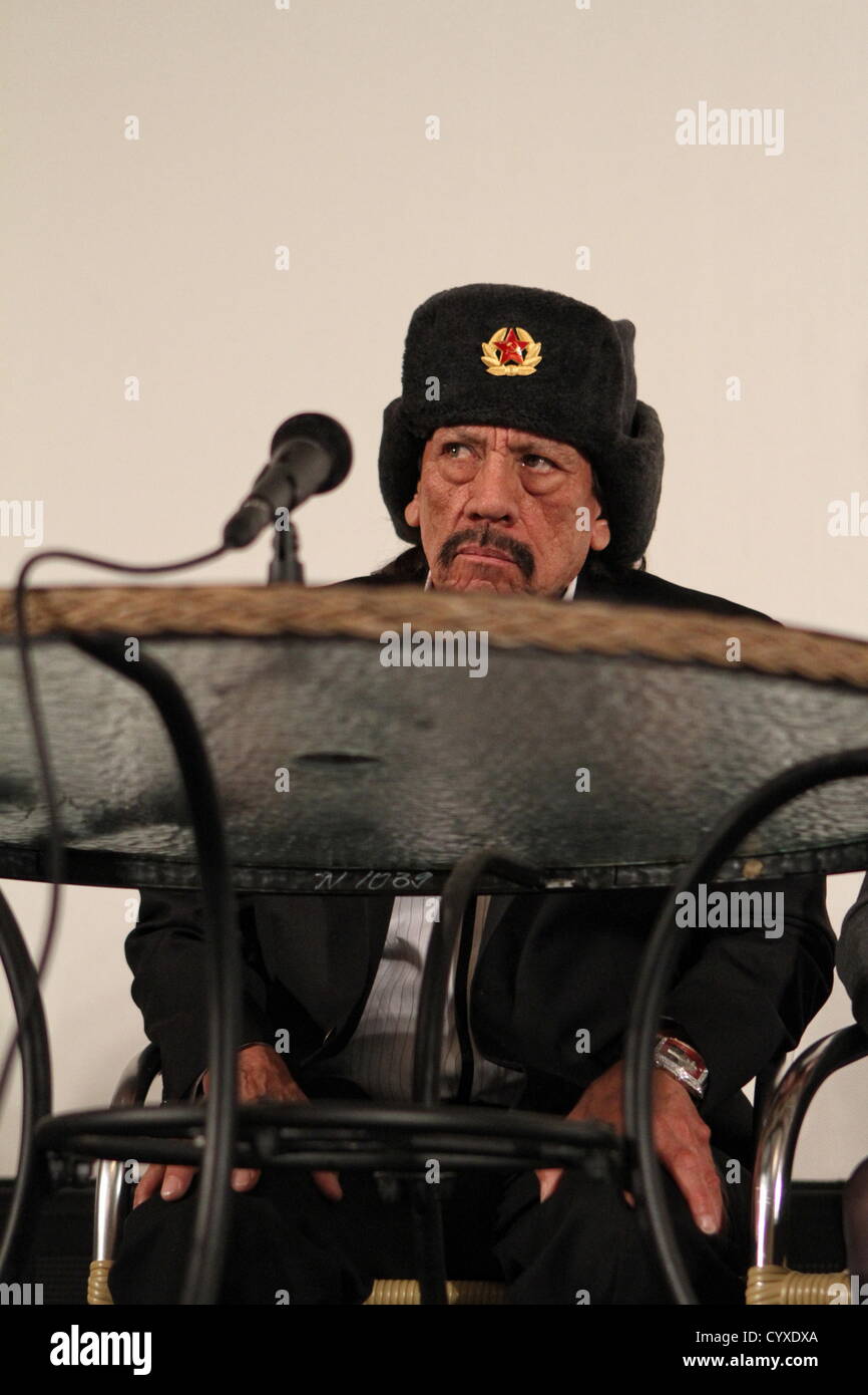 08.11.2012. Russia, Moscow. "Runaway Train" movie presentation ...