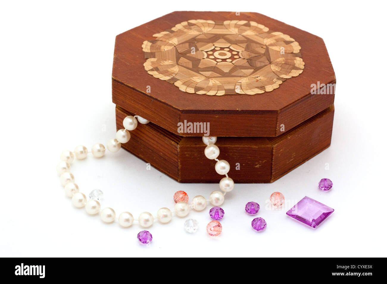 Box slightly open hi-res stock photography and images - Alamy